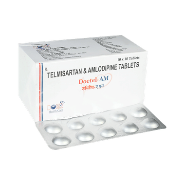 Doetel AM 40mg/5mg Tablet: View Uses, Side Effects, Price and ...