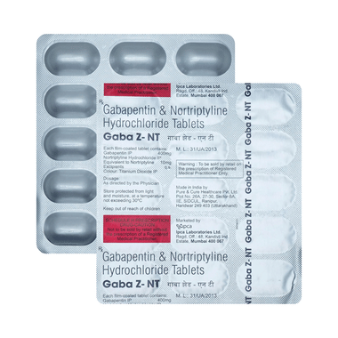 Buy Gaba Z-NT Tablet Online: View Uses, Side Effects, Price ...