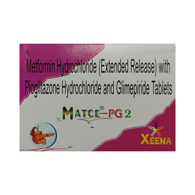 Buy Matce-PG2 Tablet ER Online: View Uses, Side Effects, Price ...
