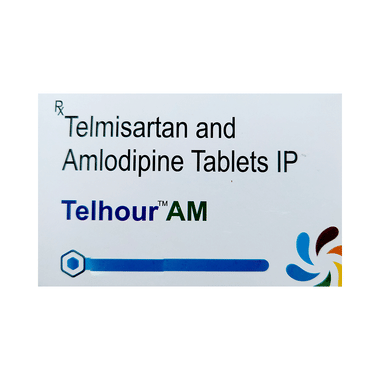 Buy Telhour AM Tablet Online: View Uses, Side Effects, Price ...