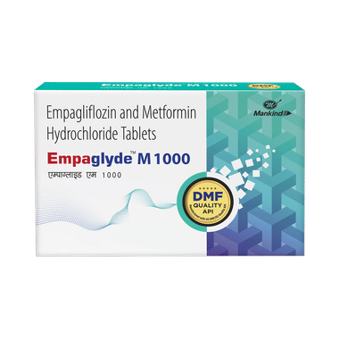 Buy Empaglyde M 1000 Tablet Online: View Uses, Side Effects, Price ...