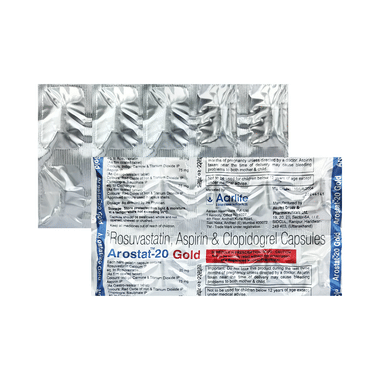 Arostat Gold 75mg/20mg/75mg Capsule: View Uses, Side Effects, Price and ...