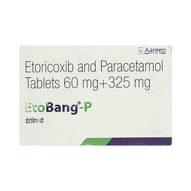 Buy EtoBang-P 60mg/325mg Tablet Online: View Uses, Side Effects, Price ...