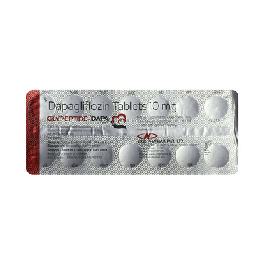 Buy Glypeptide-Dapa Tablet Online: View Uses, Side Effects, Price ...