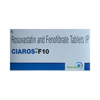 Buy Ciaros-F 10 Tablet Online: View Uses, Side Effects, Price ...