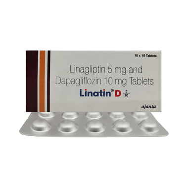 Buy Linatin D 10mg/5mg Tablet Online: View Uses, Side Effects, Price ...
