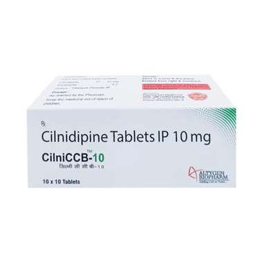 Buy Cilniccb 10 Tablet Online: View Uses, Side Effects, Price ...