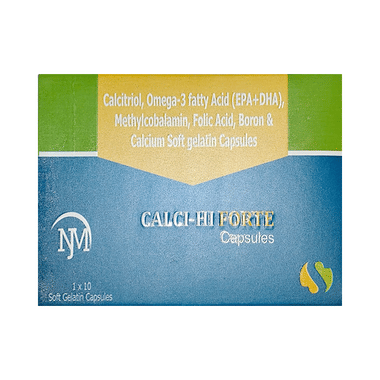 Buy Calci-HI Forte Softgel Capsule Online: View Uses, Side Effects ...