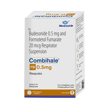 Combihale FB 0.5mg Respules (2ml Each): View Uses, Side Effects, Price ...