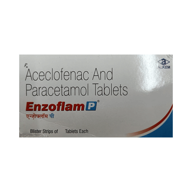 Buy Enzoflam P 100mg/325mg Tablet Online: View Uses, Side Effects ...
