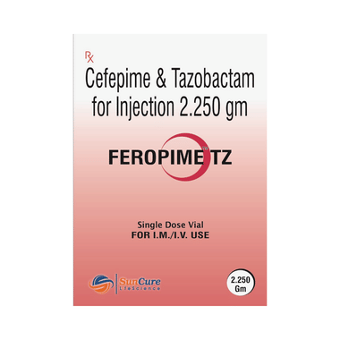 Buy Feropime TZ 2.250 gm Injection Online: View Uses, Side Effects ...