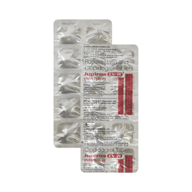 Buy Jupiros CV 20mg/75mg Tablet Online: View Uses, Side Effects, Price ...
