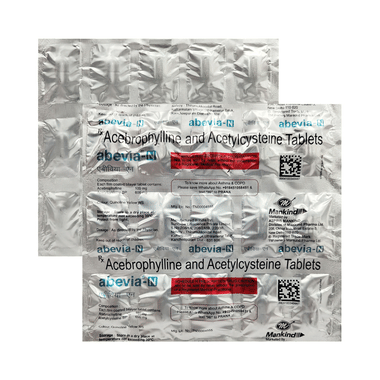 Buy Abevia-N 100mg/600mg Tablet Online: View Uses, Side Effects, Price ...