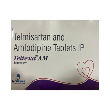 Buy Teltexa AM 40mg/5mg Tablet Online: View Uses, Side Effects, Price ...