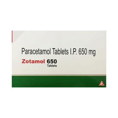 Buy Zotamol 650 Tablet Online: View Uses, Side Effects, Price ...