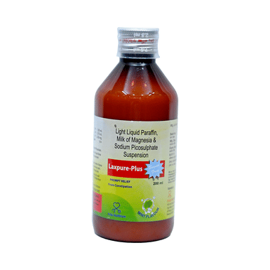 Buy Laxpure-Plus Oral Suspension Mint Sugar Free Online: View Uses ...