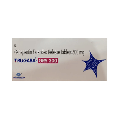 Buy Trugaba-GRS 300 Tablet ER Online: View Uses, Side Effects, Price ...