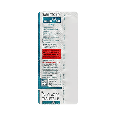 Buy Glix 40 Tablet Online: View Uses, Side Effects, Price, Substitutes ...
