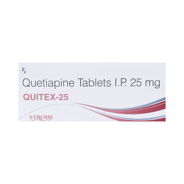 Buy Quitex 25 Tablet Online: View Uses, Side Effects, Price ...