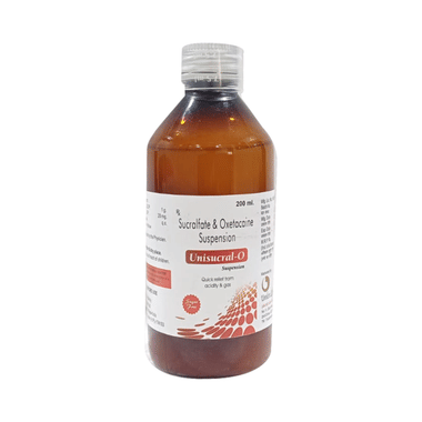 Buy Unisucral-O Oral Suspension Sugar Free Online: View Uses, Side ...