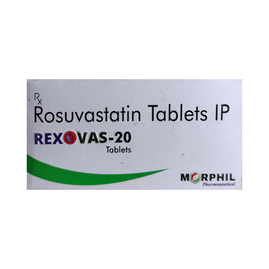 Buy Rexovas 20 Tablet Online: View Uses, Side Effects, Price ...