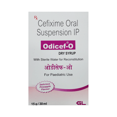Buy Odicef-O Dry Syrup Delicious Pineapple Online: View Uses, Side ...