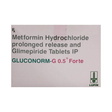 Buy Dibaglim M Forte 0.5mg/1000mg Tablet Online: View Uses, Side ...