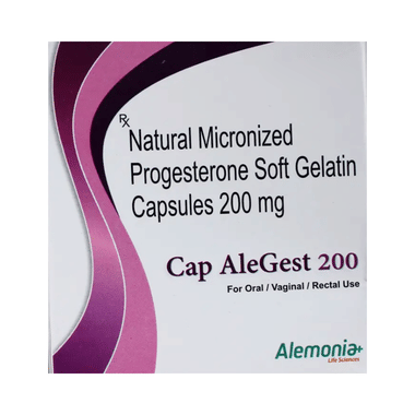 Buy Cap Alegest 200 Soft Gelatin Capsule Online: View Uses, Side ...