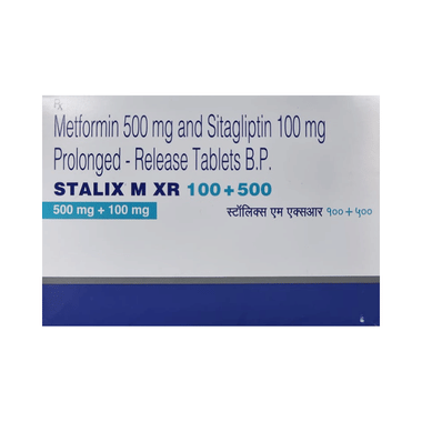 Buy Stalix M XR 100+500 Tablet PR Online: View Uses, Side Effects ...