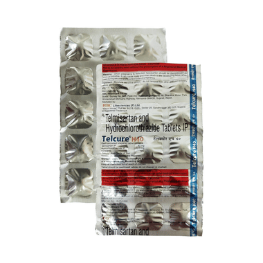 Buy Telcure H 40mg/12.5mg Tablet Online: View Uses, Side Effects, Price ...