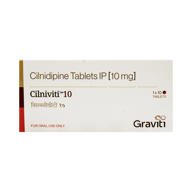 Buy Cilniviti 10 Tablet Online: View Uses, Side Effects, Price ...