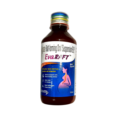 Evaraft Oral Suspension Sugar Free Mint: View Uses, Side Effects, Price ...