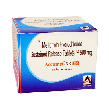 Buy Accumet 500mg Tablet SR Online: View Uses, Side Effects, Price ...