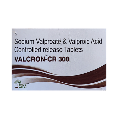 Buy Valcron-CR 300 Tablet Online: View Uses, Side Effects, Price ...