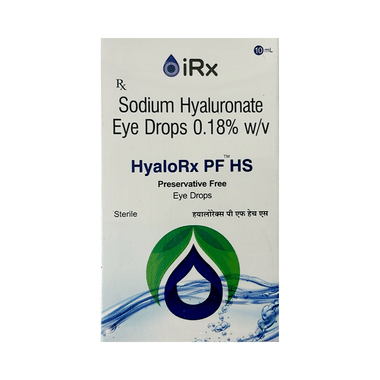 Buy HyaloRx PF HS Eye Drop Online: View Uses, Side Effects, Price ...