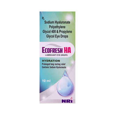 Buy Ecofresh HA Lubricant Eye Drop Online: View Uses, Side Effects ...