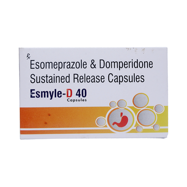 Buy Esmyle-D 40 Capsule SR Online: View Uses, Side Effects, Price ...