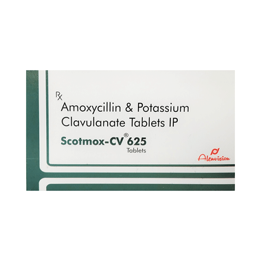 Buy Scotmox-CV 625 Tablet Online: View Uses, Side Effects, Price ...