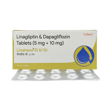 Buy LINahenz D 10mg/5mg Tablet Online: View Uses, Side Effects, Price ...