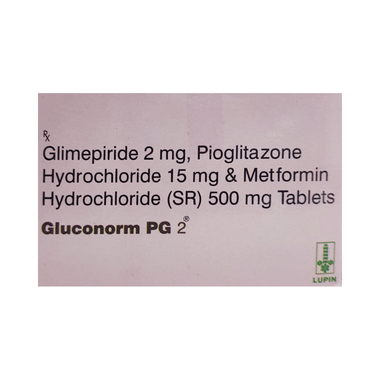 GlimP-MP 2 Tablet SR: View Uses, Side Effects, Price and Substitutes | 1mg