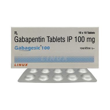 GABAgesic 100mg Tablet: View Uses, Side Effects, Price and Substitutes ...