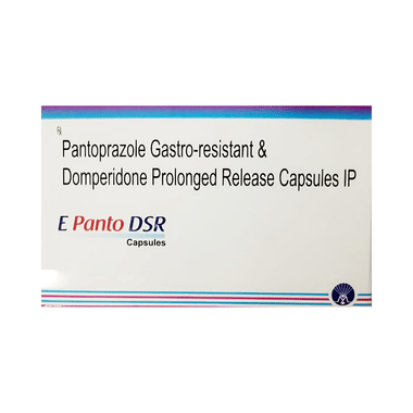 E Panto DSR Capsule: View Uses, Side Effects, Price and Substitutes | 1mg
