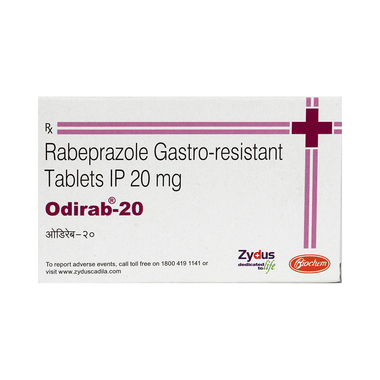 Buy Odirab 20mg Tablet Online: View Uses, Side Effects, Price ...