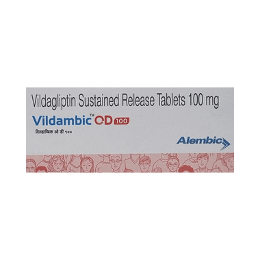 Vildambic OD 100mg Tablet SR: View Uses, Side Effects, Price and ...