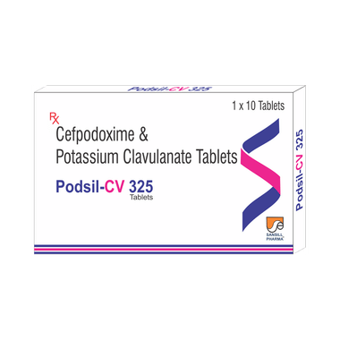 Buy Podsil-CV 325 Tablet Online: View Uses, Side Effects, Price ...