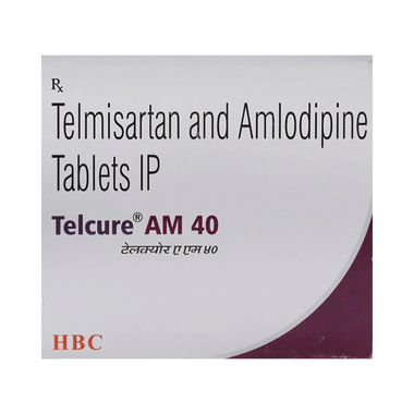 Buy Telcure AM 40mg/5mg Tablet Online: View Uses, Side Effects, Price ...