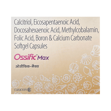 Buy Ossific Max Softgel Capsule Online: View Uses, Side Effects, Price ...