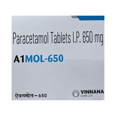 A1mol 650 Tablet: View Uses, Side Effects, Price and Substitutes | 1mg