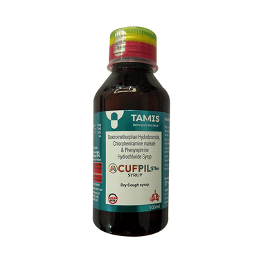 Buy Cufpil Free Dry Cough Syrup Sugar Free Online: View Uses, Side ...