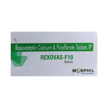 Buy Rexovas-F 10 Tablet Online: View Uses, Side Effects, Price ...